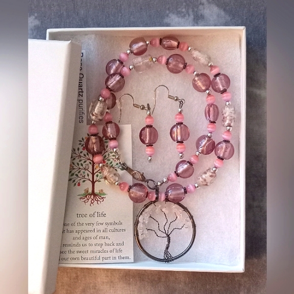 Artisan | Jewelry | Handmade Tree Of Life Jewelry Set | Poshmark